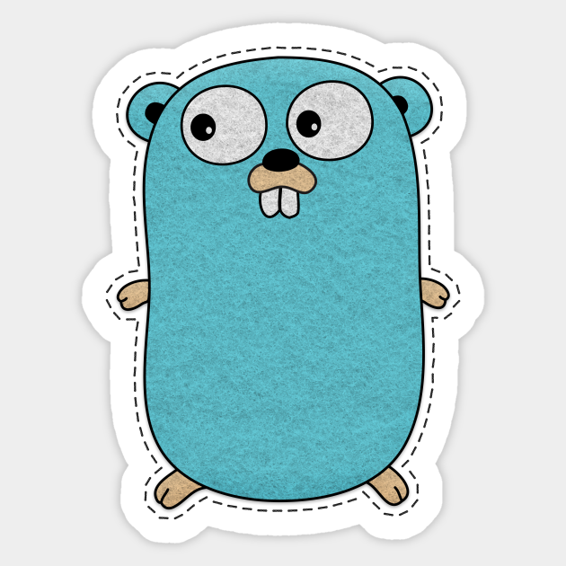 Go Programming Golang Gopher - Gopher - Sticker | TeePublic Go Programming Golang Gopher - Gopher - Sticker | TeePublic
